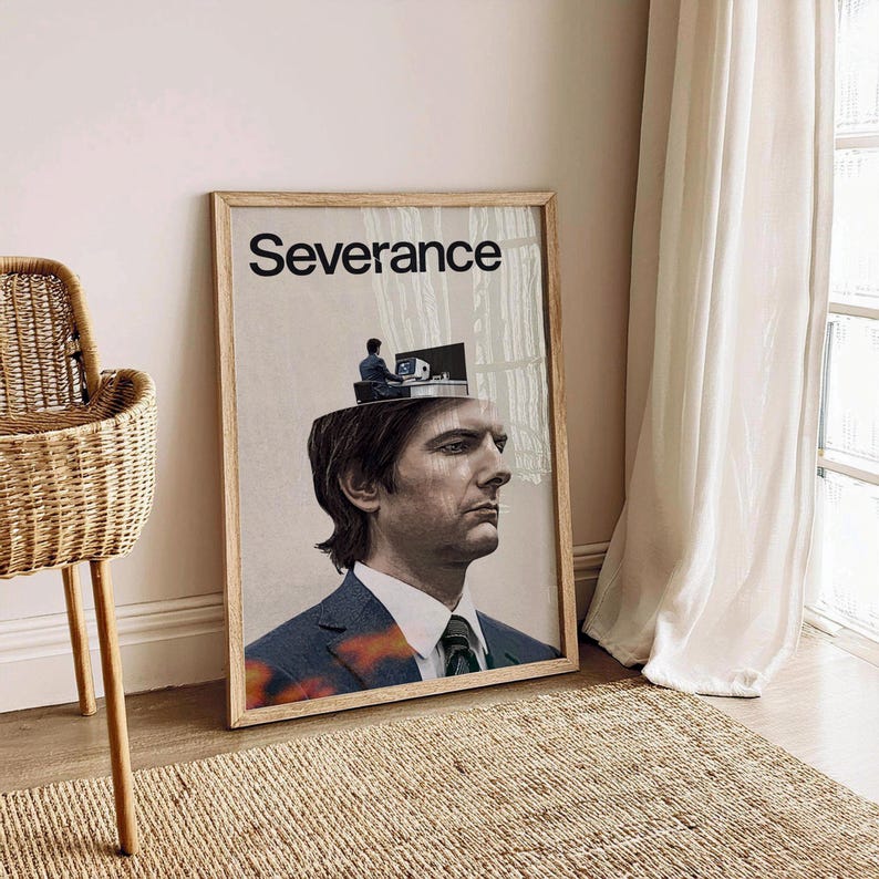 Severance TV Show Print: Minimalist Sci-fi Office Art (digital Download ...