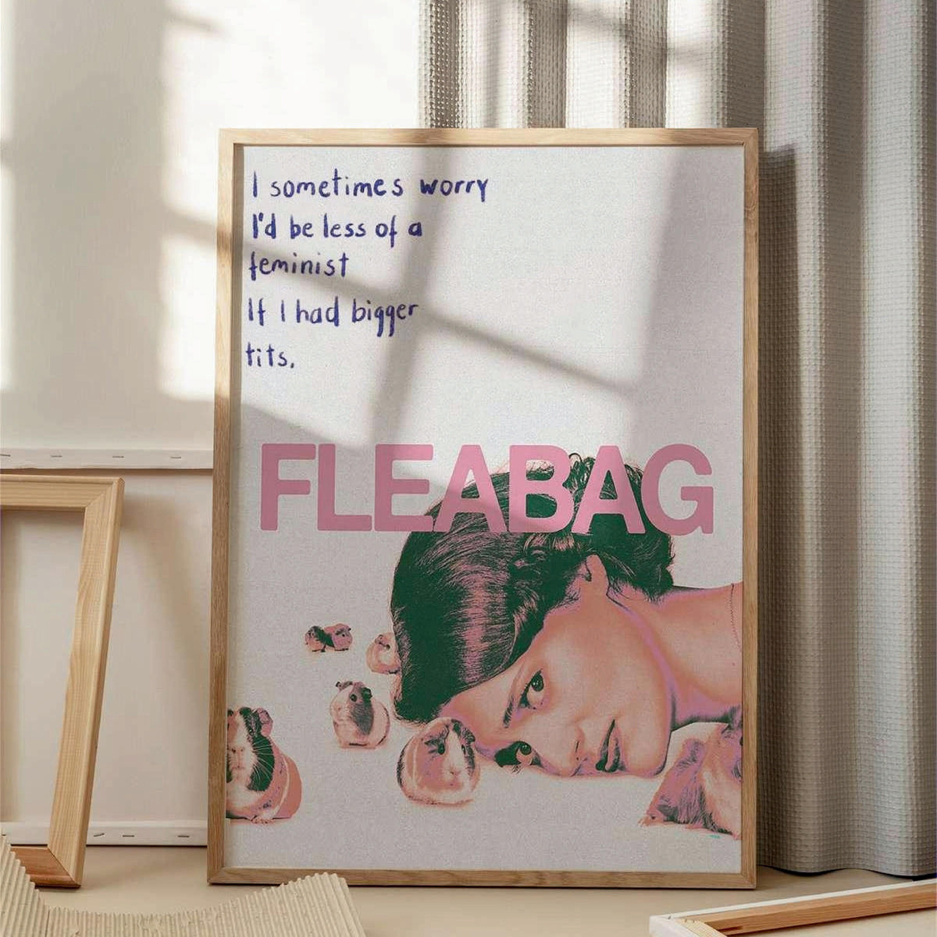 Fleabag TV Show Poster: Abstract Minimalist Art Print (digital Download ...