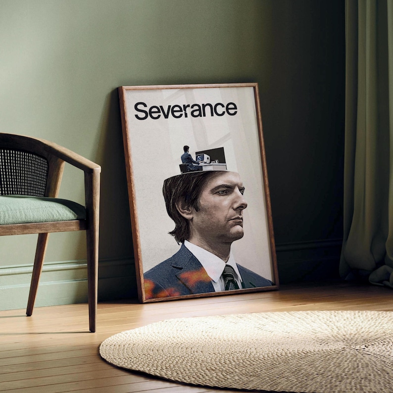 Severance TV Show Print: Minimalist Sci-fi Office Art (digital Download ...