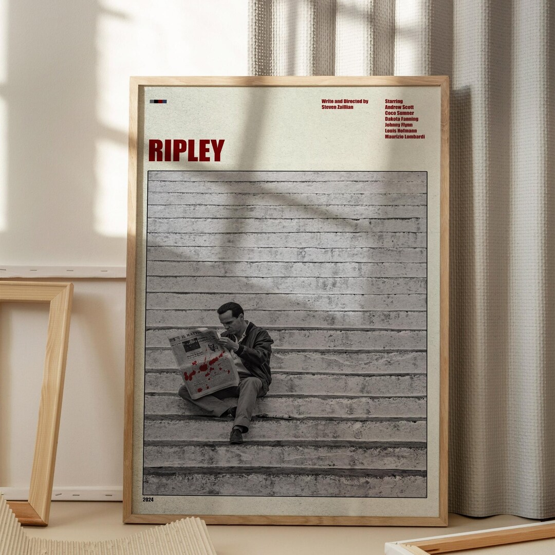 Ripley Series Poster Design - Vintage, Classic Art, Modern Drama, Home ...