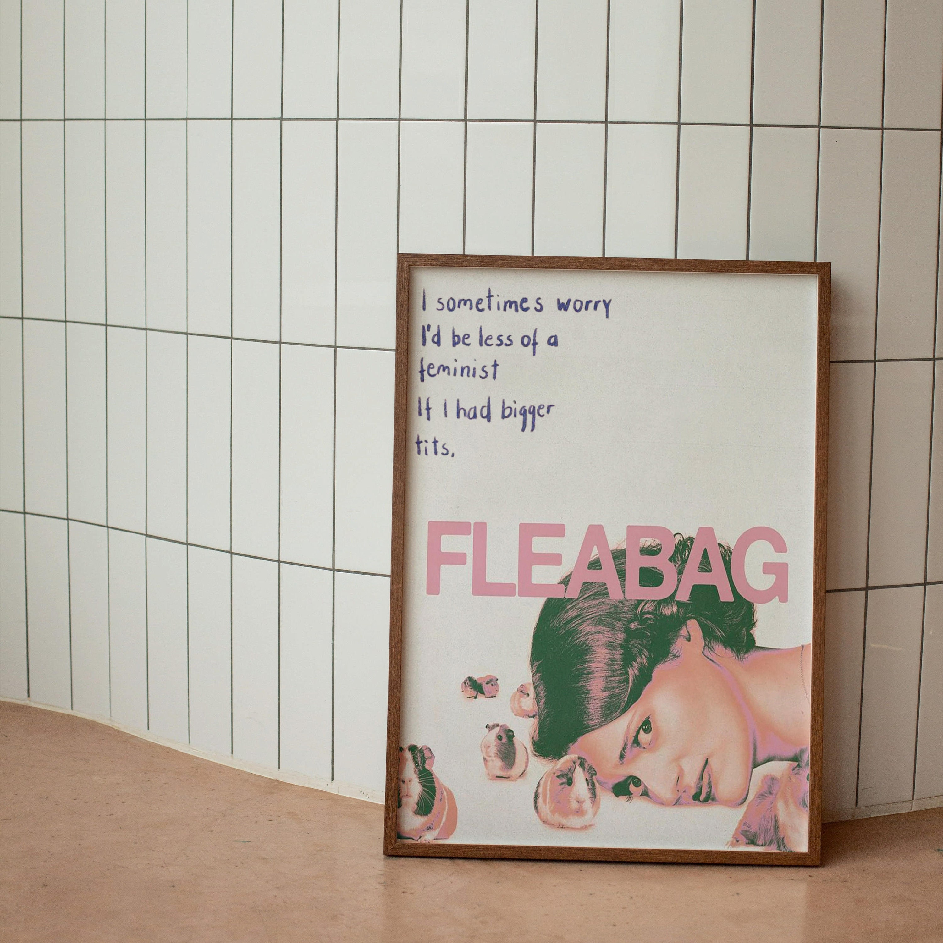 Fleabag TV Show Poster: Abstract Minimalist Art Print (digital Download ...