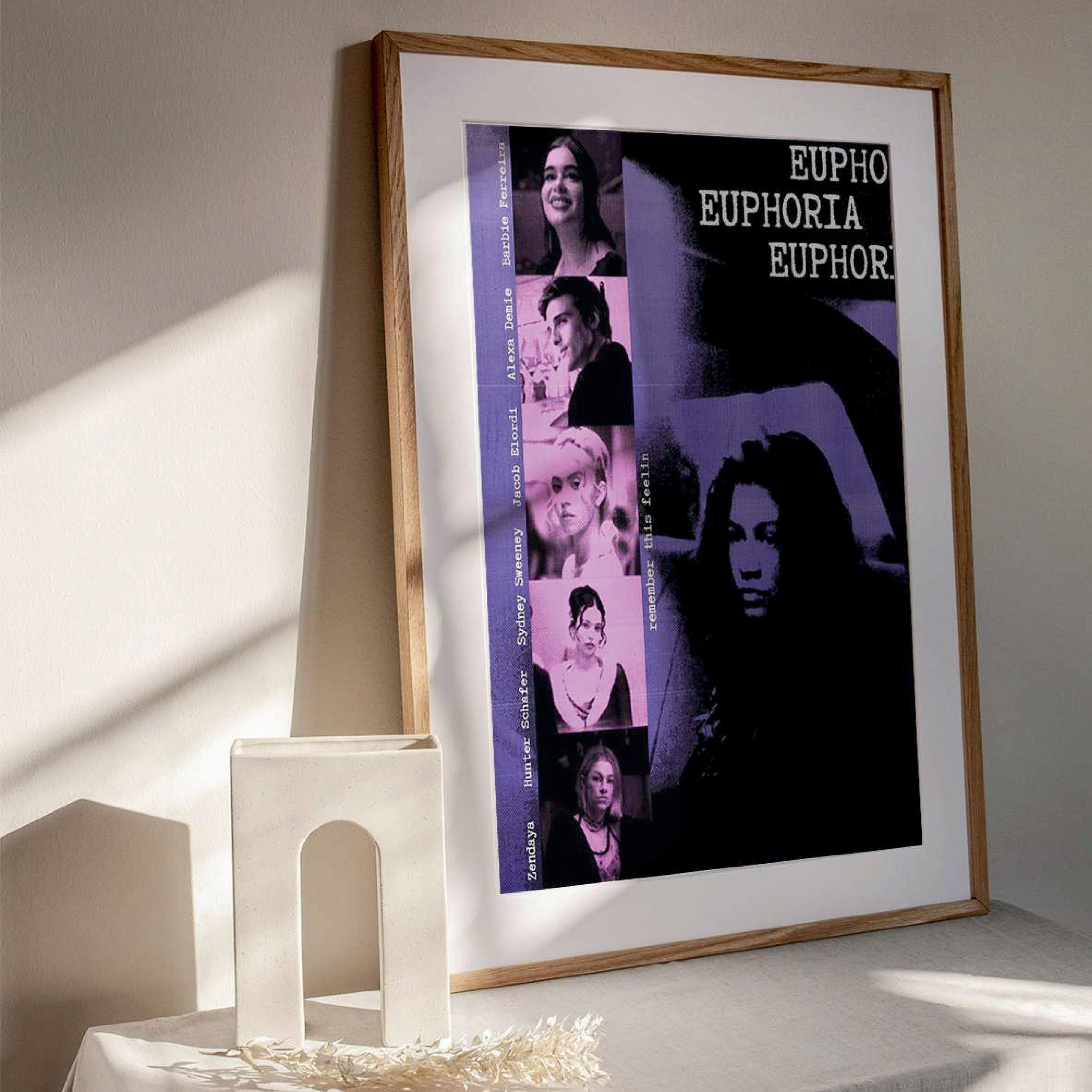 Euphoria TV Series Poster | Trendy Minimalist Art (digital Download) - Etsy