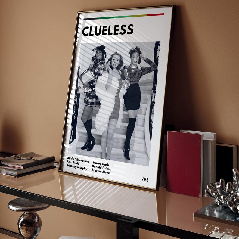 Clueless Movie Poster: 90s Teen Film Art (digital Download) - Etsy