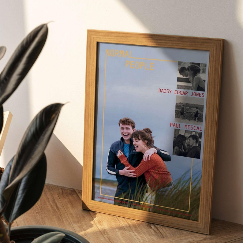 Normal People TV Series Poster | Minimalist Aesthetic Wall Art (digital ...