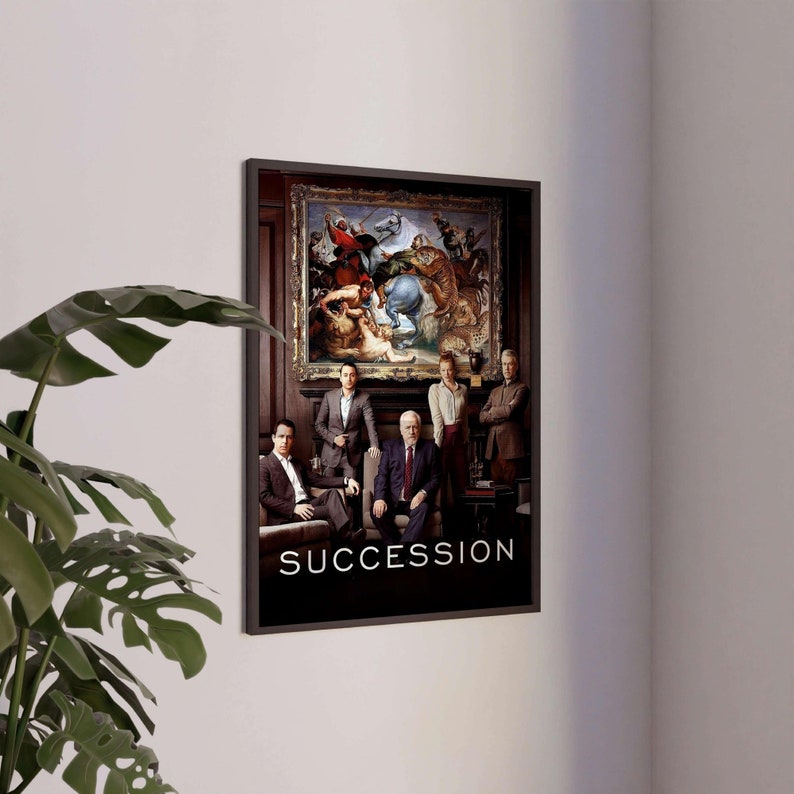 Succession TV Series Poster: Minimalist Modern Art Print (digital ...