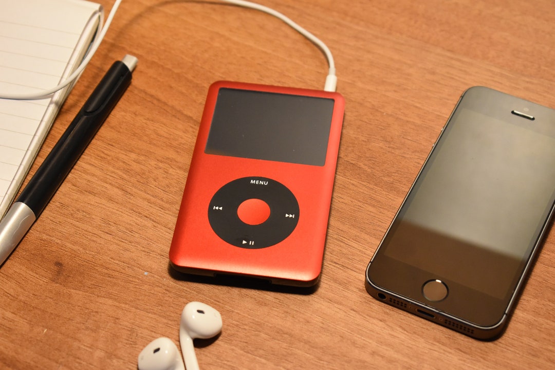 Refurbished Ipod Classic 7th Generation Red- 512GB / 1TB Flash Storage ...