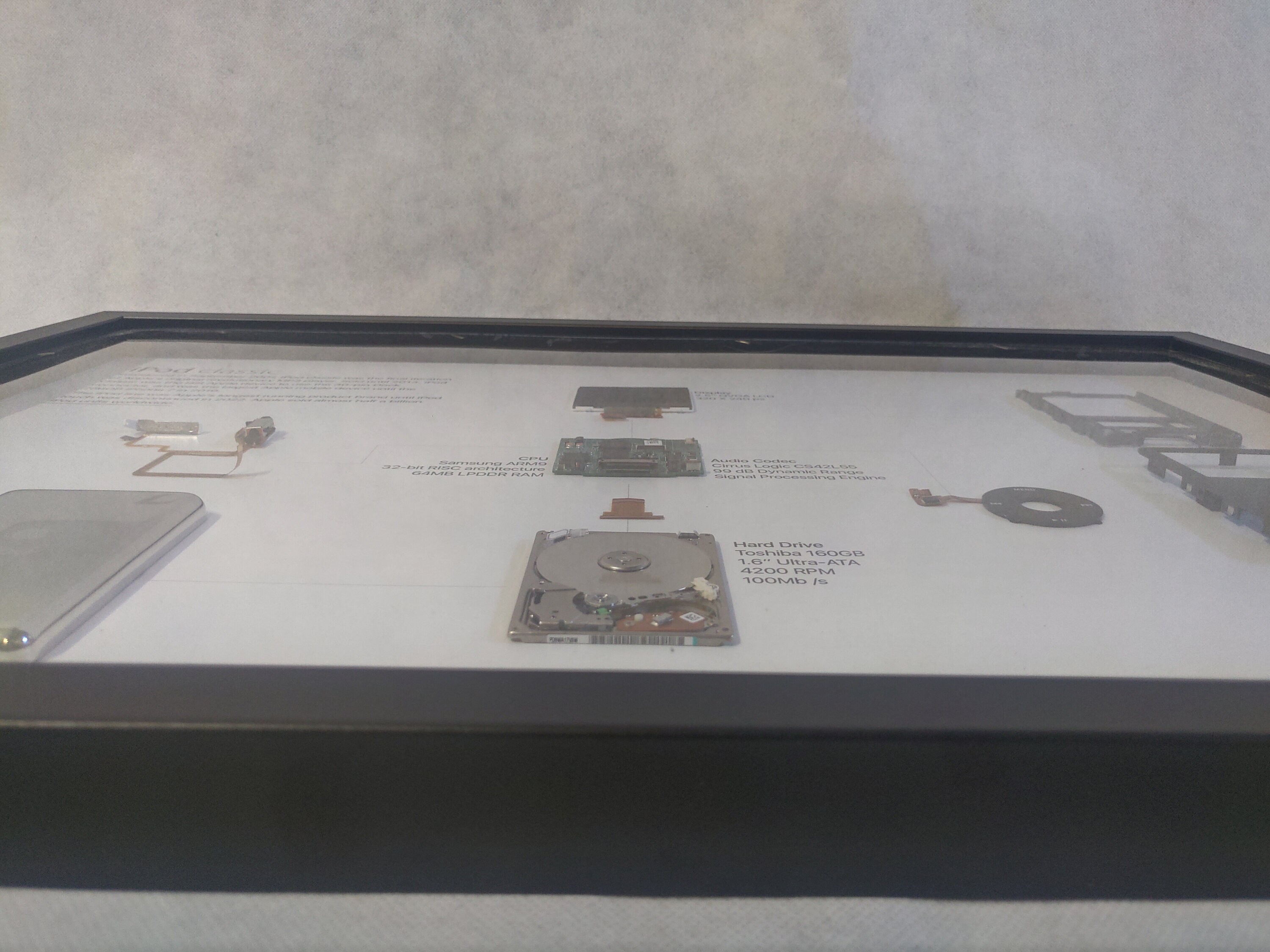 IPod classic Exploded View Teardown Dissassembled 3D Artwork 2009 iPod ...