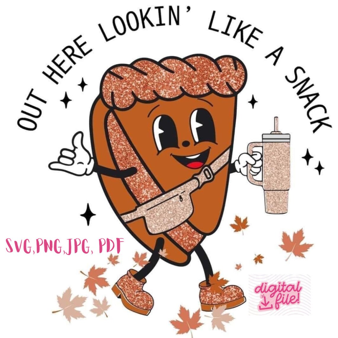 Looking Like a Snack Svg, Png File - Etsy