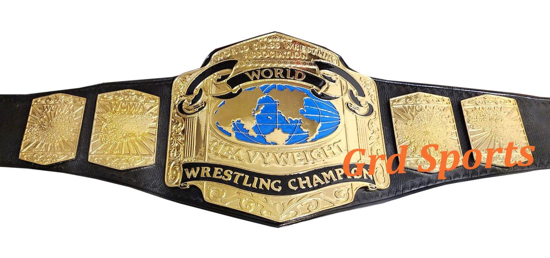 WCWA World Class Wrestling Association Heavyweight Championship Belt ...