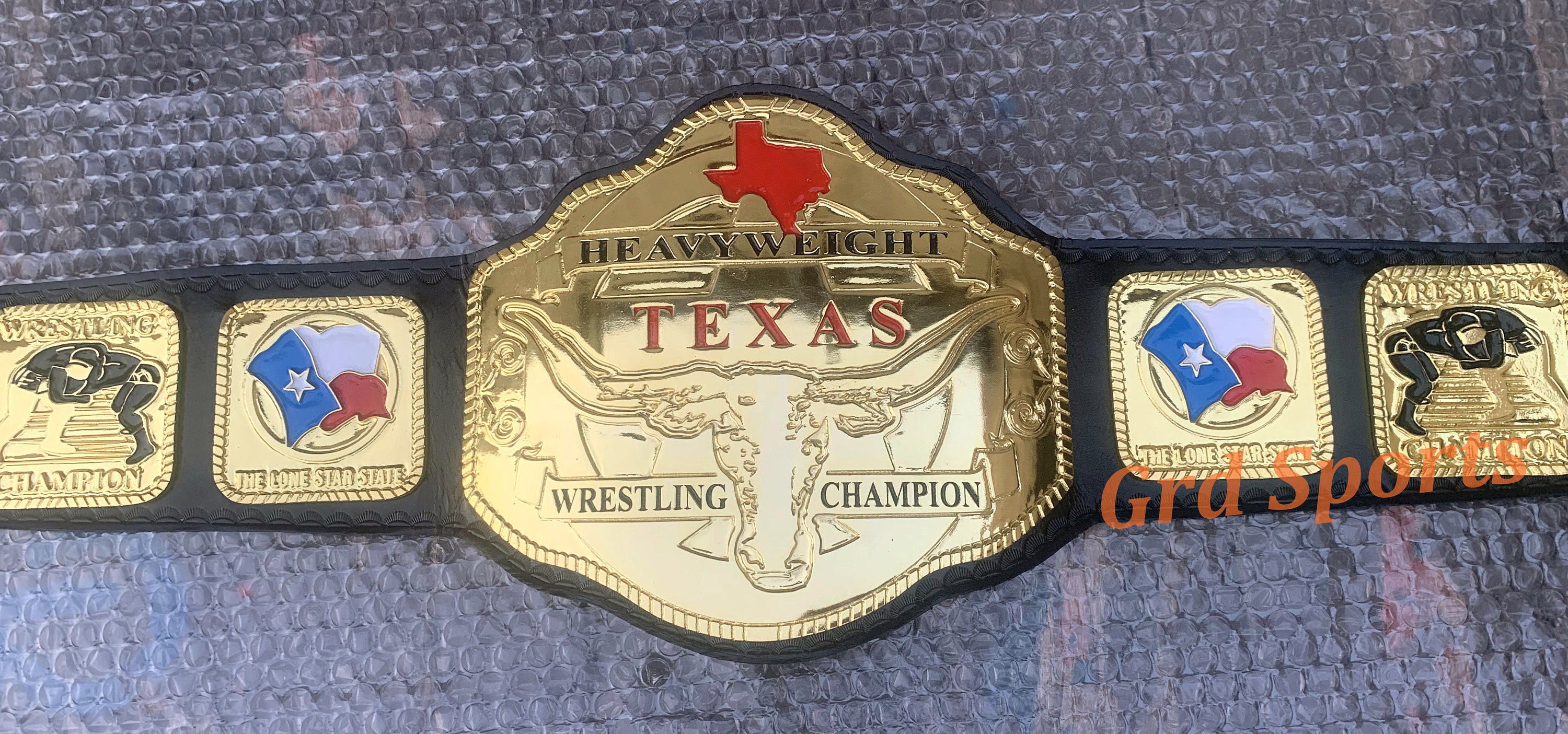TEXAS Heavyweight Wrestling Championship Belt 4mm Zinc Plated - Etsy