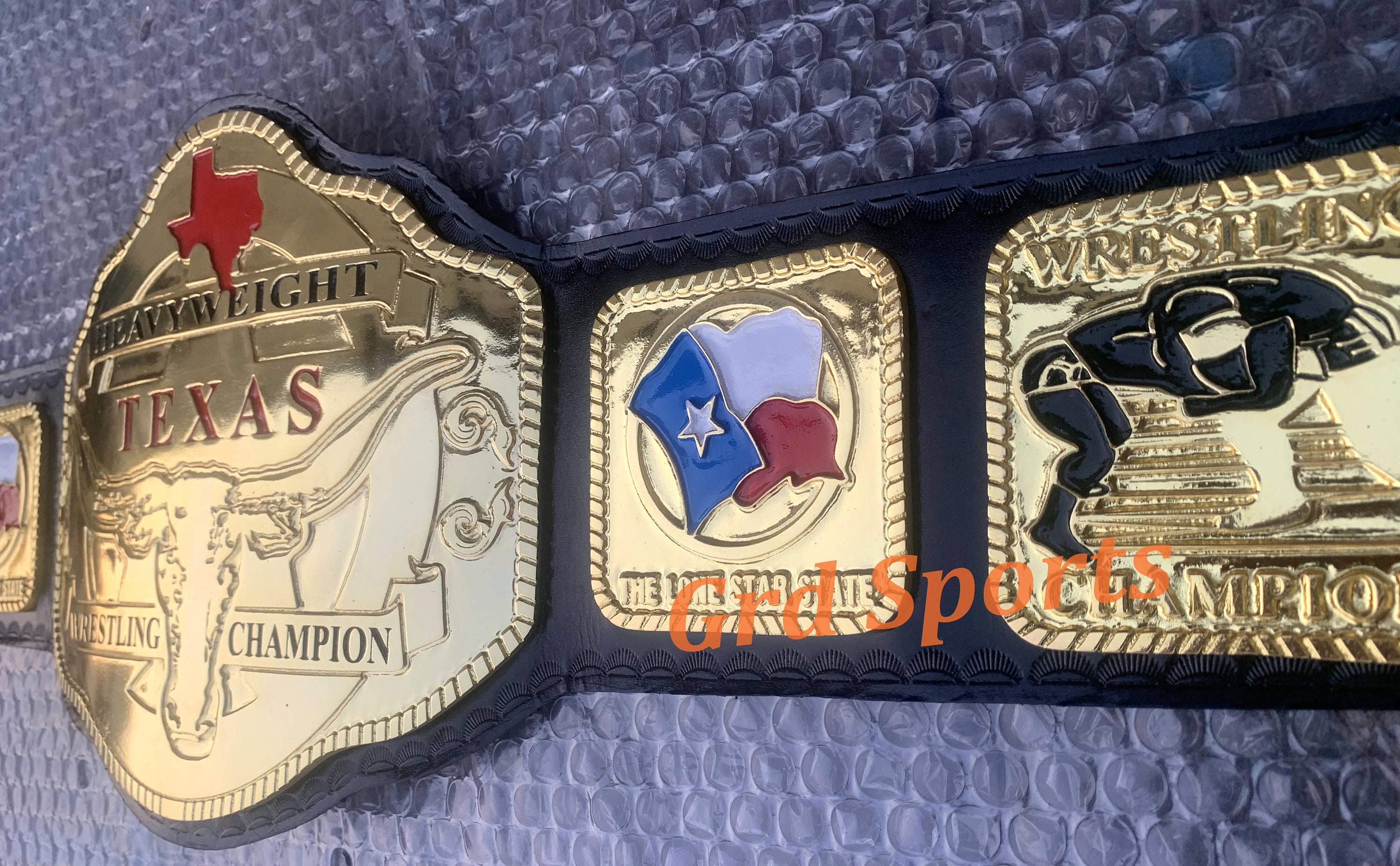 TEXAS Heavyweight Wrestling Championship Belt 4mm Zinc Plated - Etsy