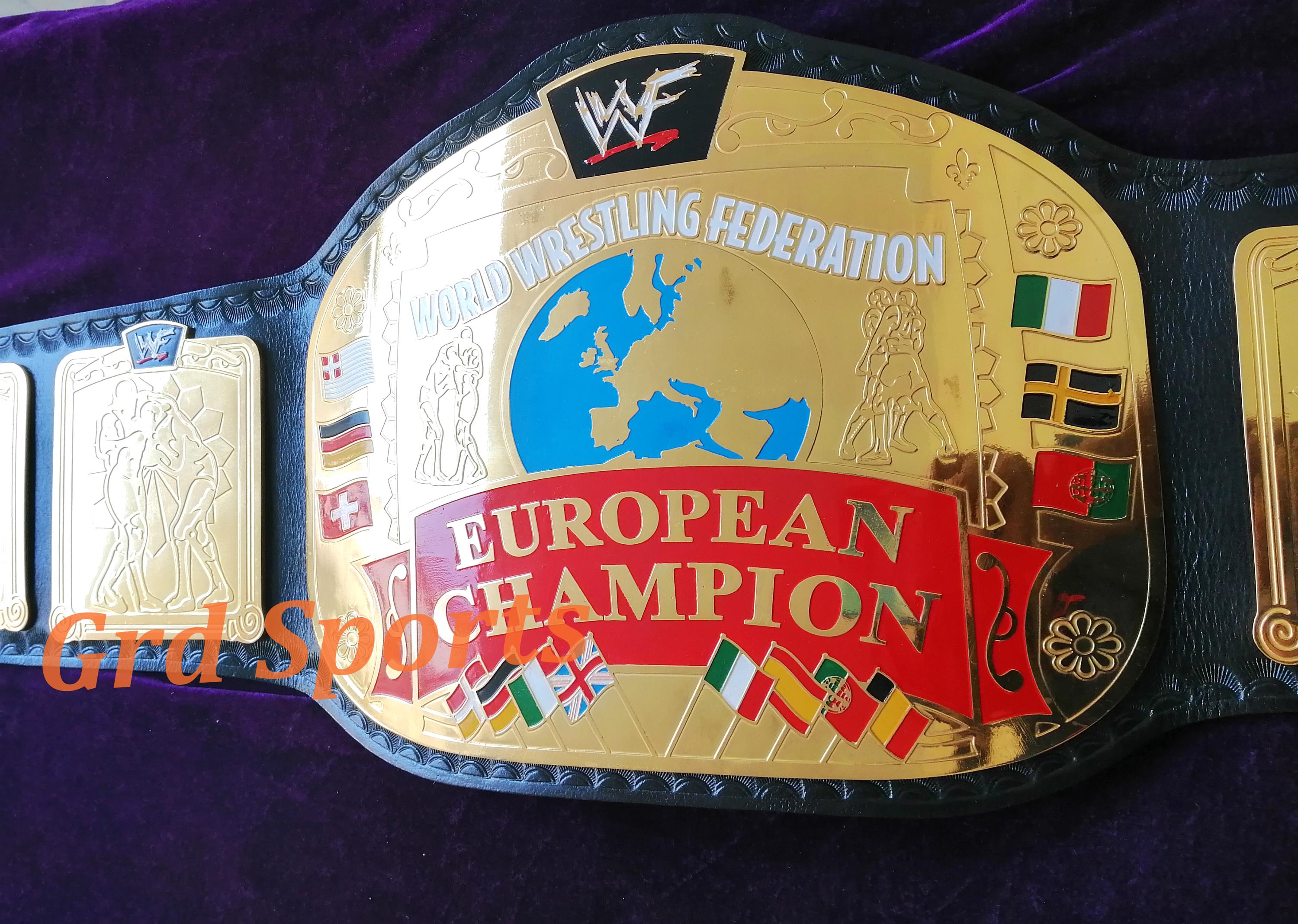 World Wrestling Federation Scratch Logo WWE UNITED STATES REPLICA BELT