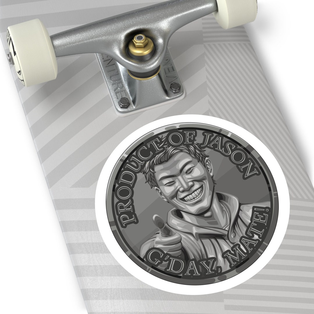 Product of Jason, G'day Mate Iron Rank Spirit Coin Sticker HWFWM Fan ...