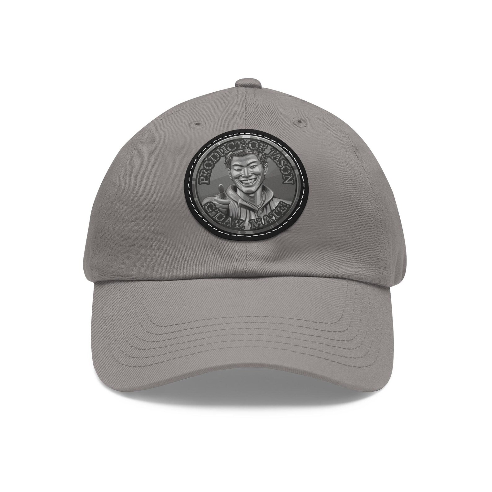Iron Spirit Coin Leather Patch Hat of He Who Fights With Monsters Jason ...