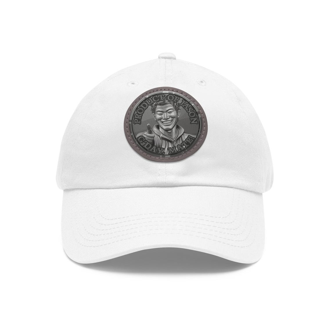 Iron Spirit Coin Leather Patch Hat of He Who Fights With Monsters Jason ...
