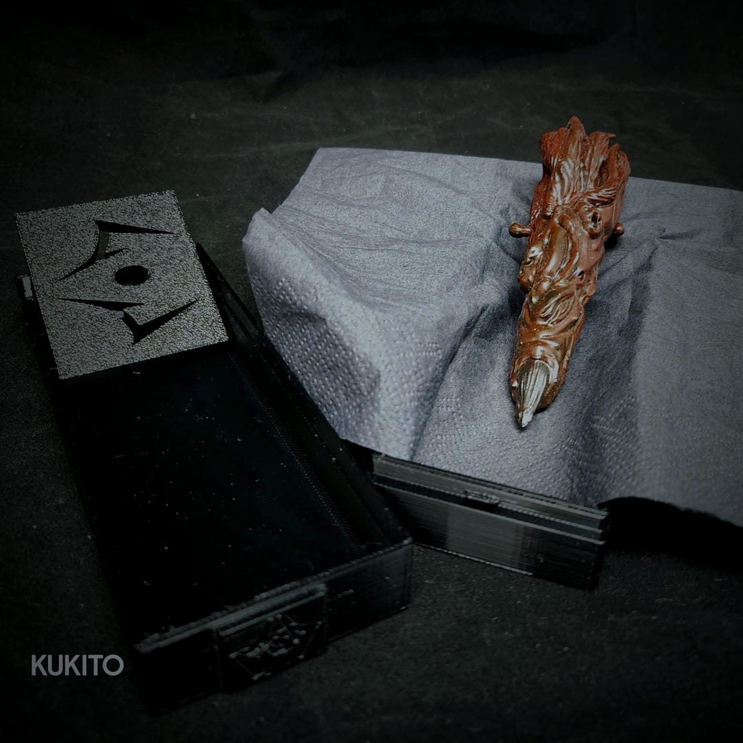 Exclusive Hand-painted Sukuna Finger With Custom 3D Printed Box ...