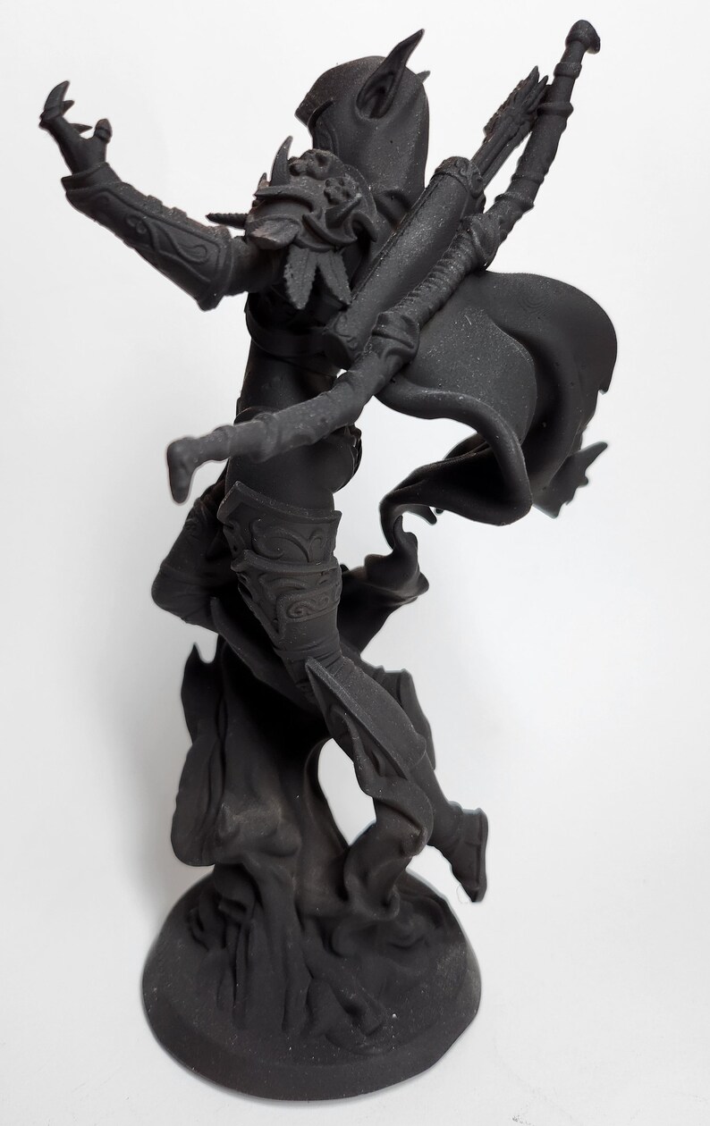 Modelo de impresión 3D mujer elfa guardabosques guerrera - Etsy México