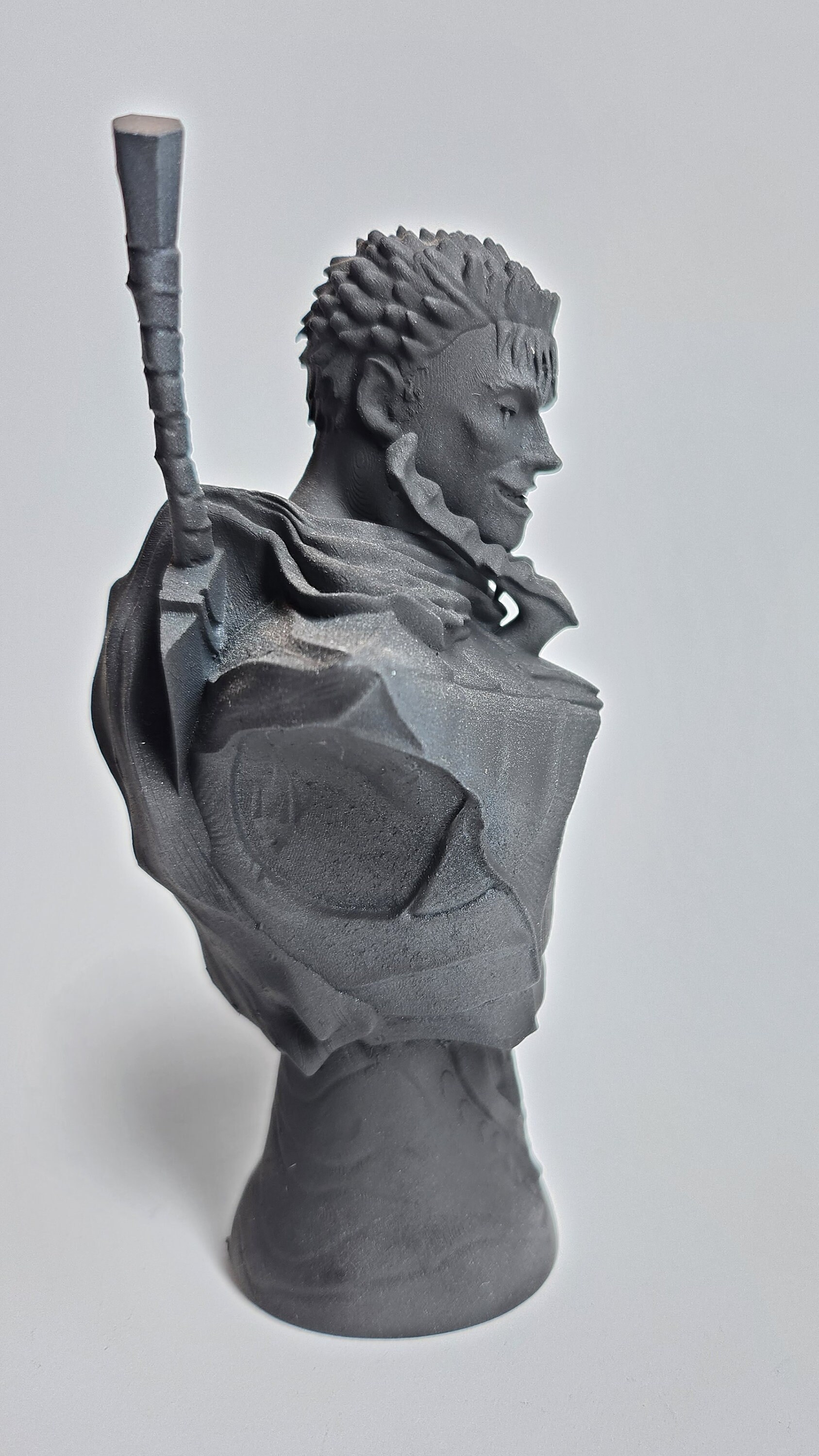 Guts fanart, Berserk statue, Warrior 3d print model, knight swordsman ...