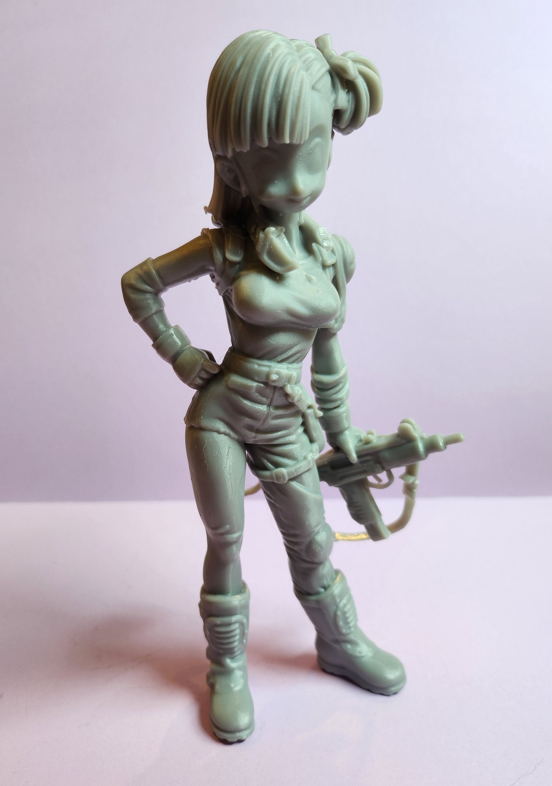 Bulma Fanart Dragon Ball, S Tier, 3d Model, Figurine Space Girl, Anime ...