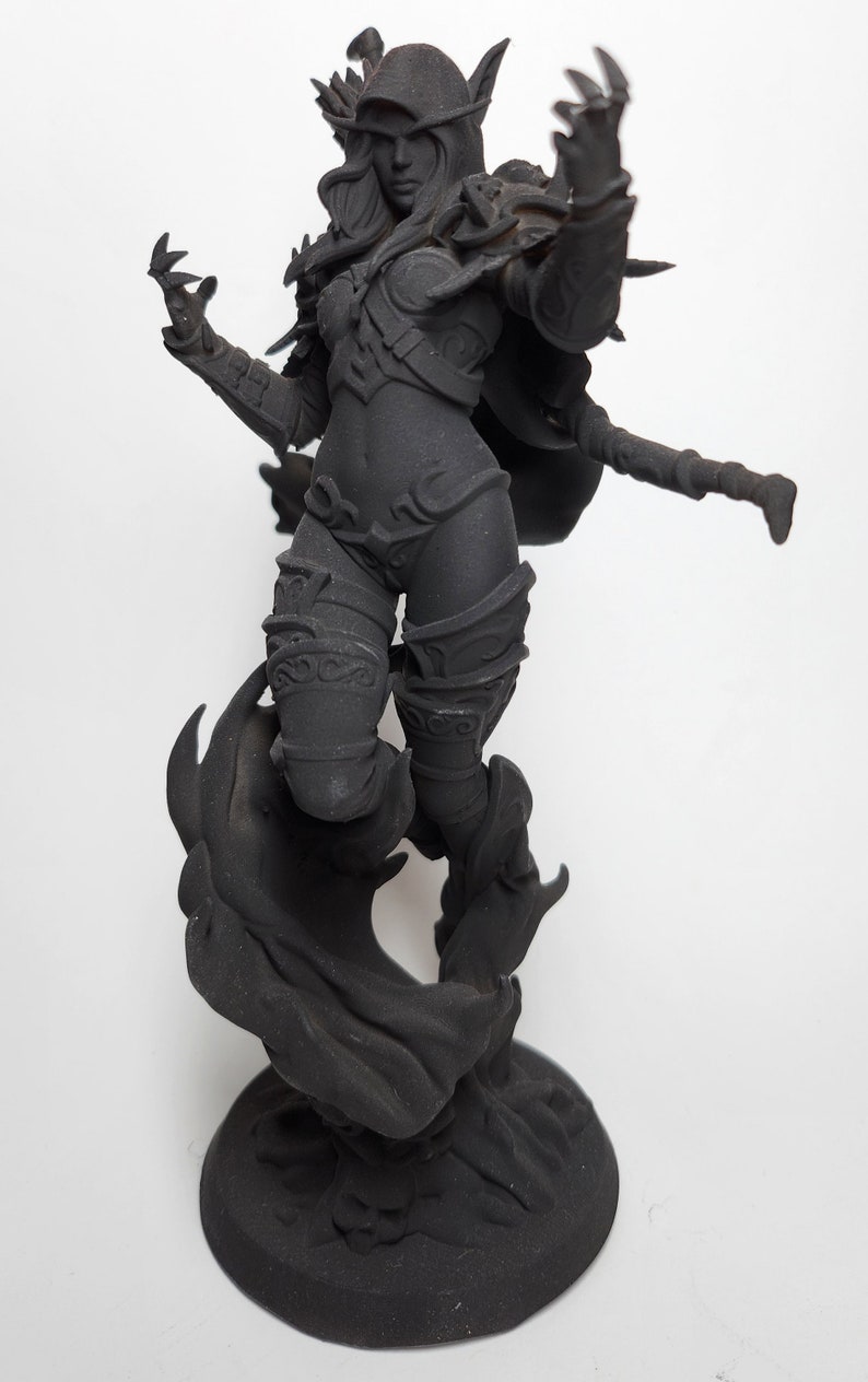 Modelo de impresión 3D mujer elfa guardabosques guerrera - Etsy México