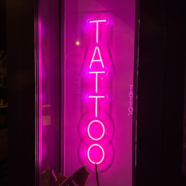 Tattoo Neon Sign - Etsy