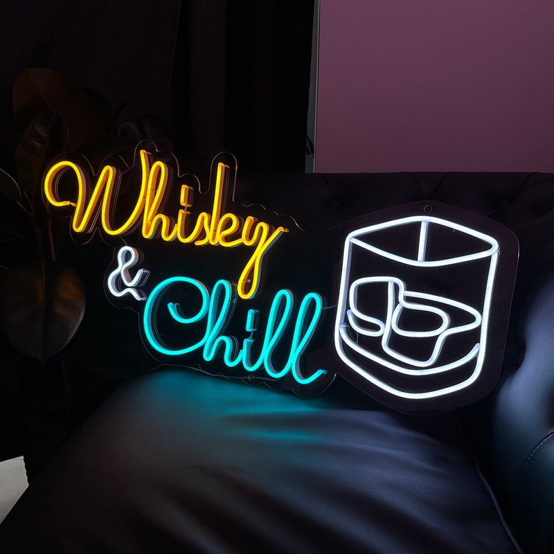 Neon Bar Sign - Etsy