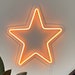Star Space Kid Room Decoration | Star Neon Sign | Star Neon Light | LED ...