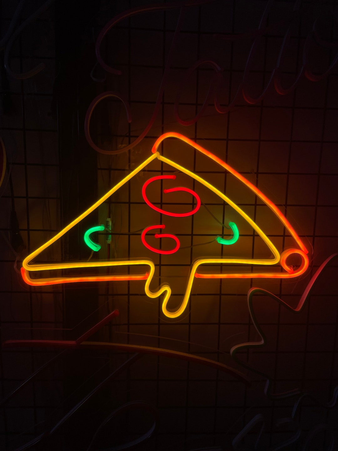 Pizza Neon Sign | Pizza Slice Led Sign | Pizza Restaurant Decor | Led ...