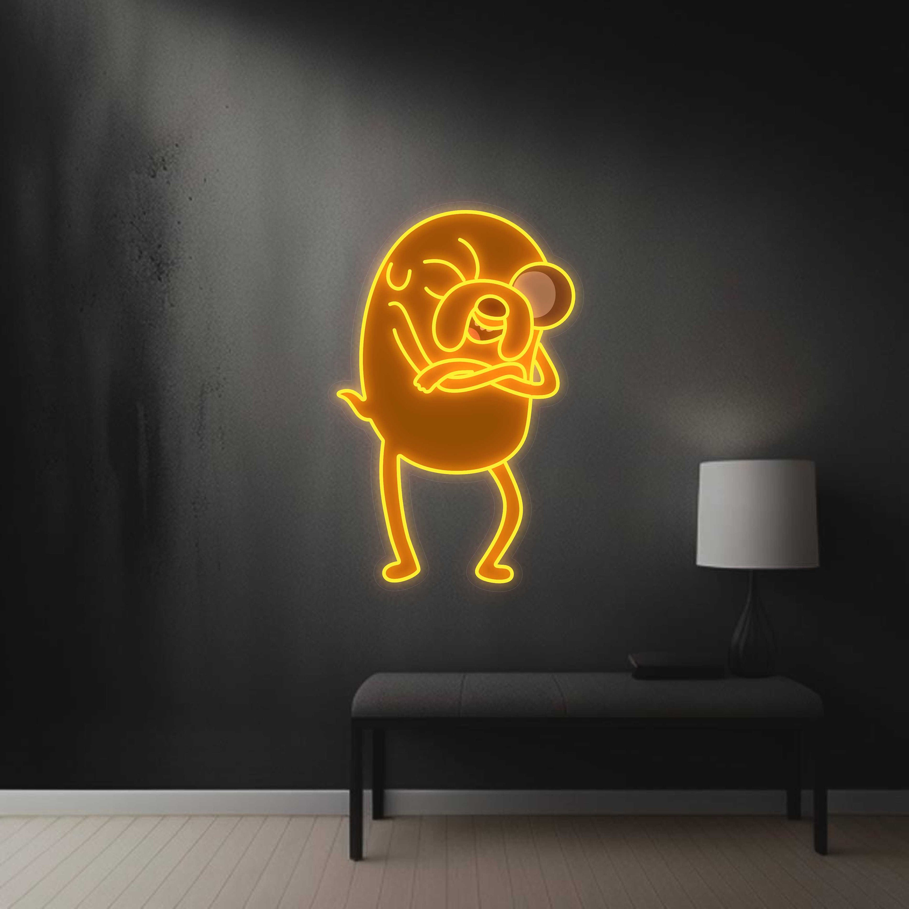 Characters From the Cartoons | Dog From the Cartoons Neon| Led Neon ...