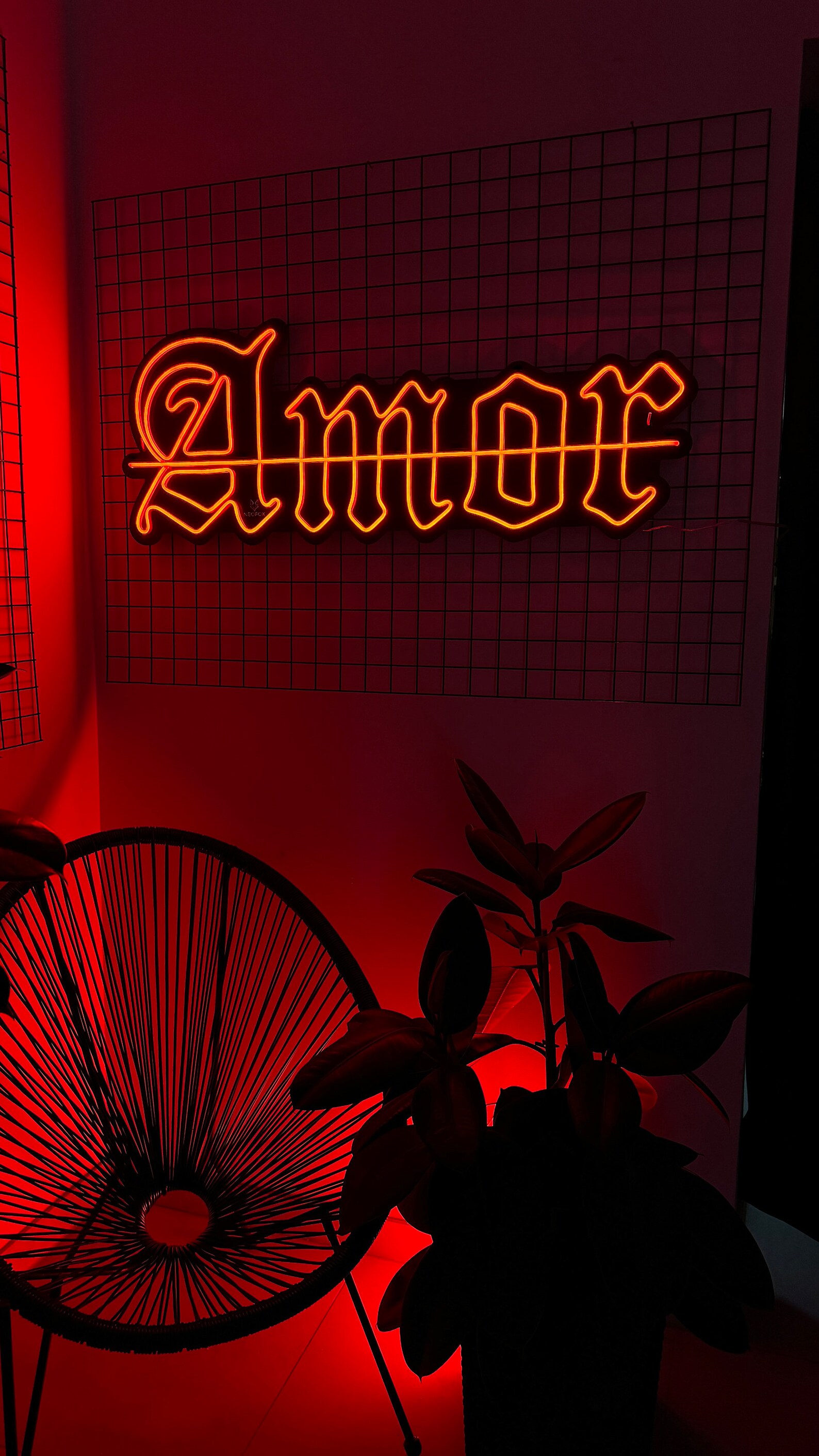 Amor Neon Sign | Night Lights Neon Signs Amor | Love Decoration ...