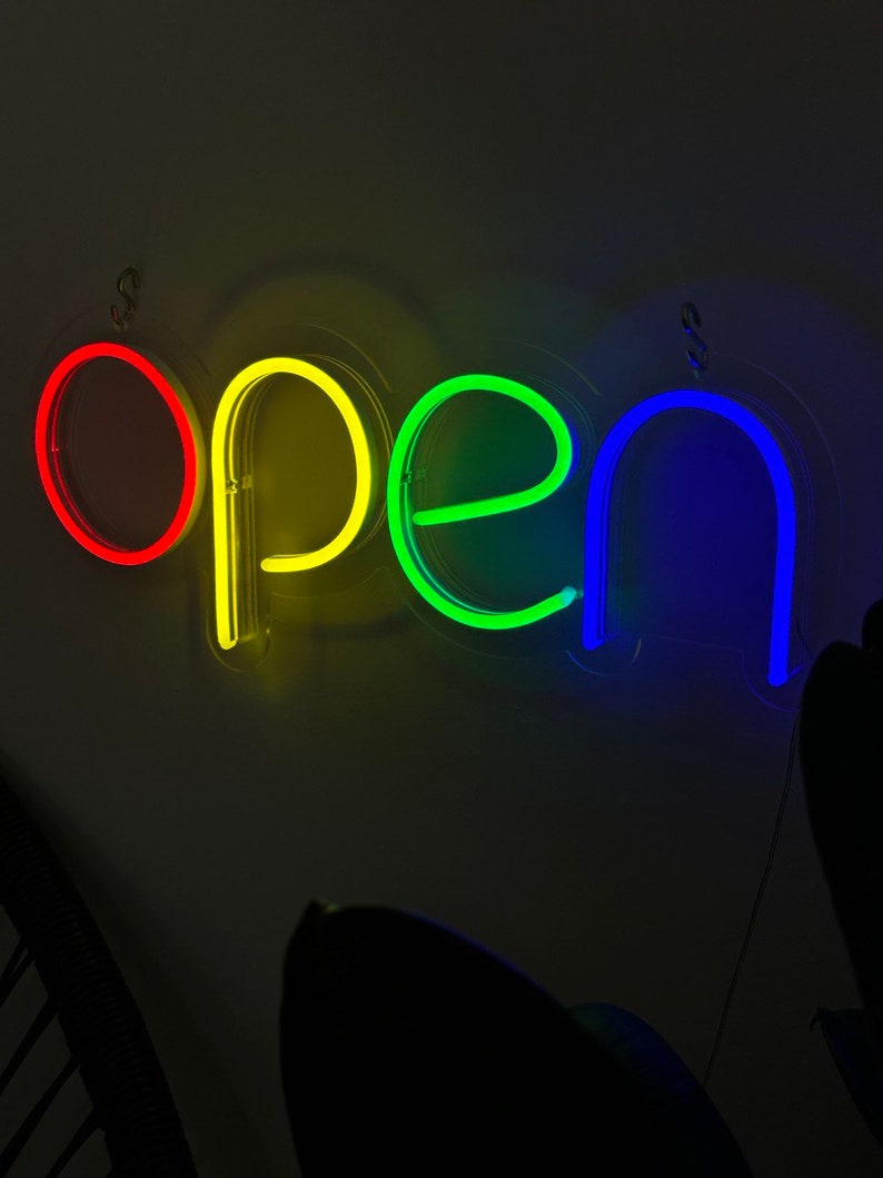 Open Sign Led | Neon Open Sign | Neon Door Sign | Open Neon Light ...