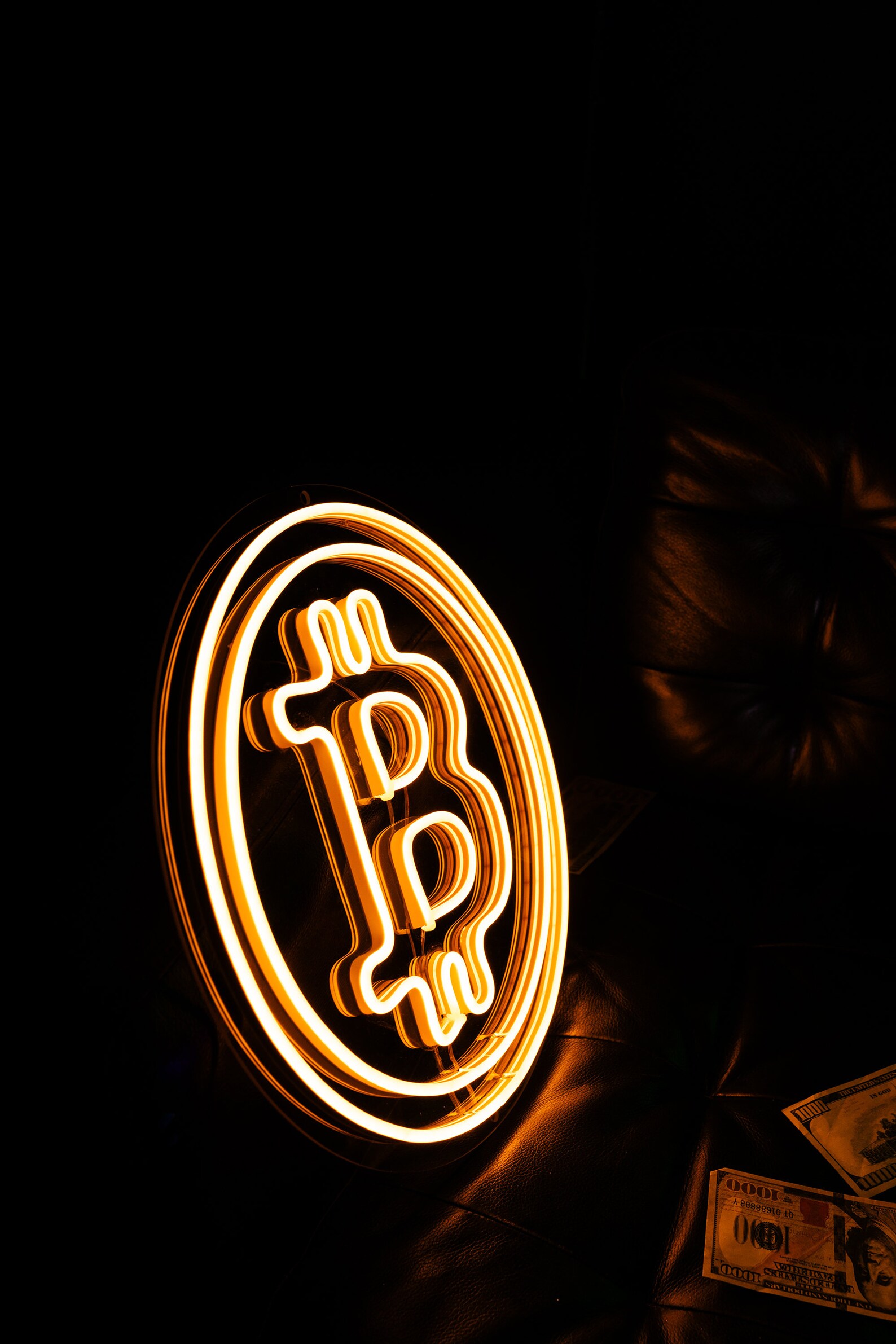 Bitcoin Neon Sign | BTC Neon Money | Led Neon | Cryptocurrency Neon ...