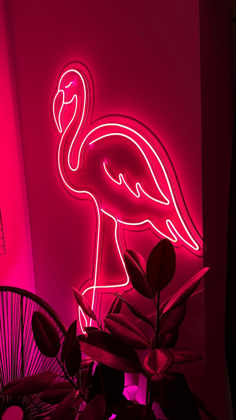 Flamingo Neon Signs | Led Neon Lamp | Custom Animal Neon Sign ...