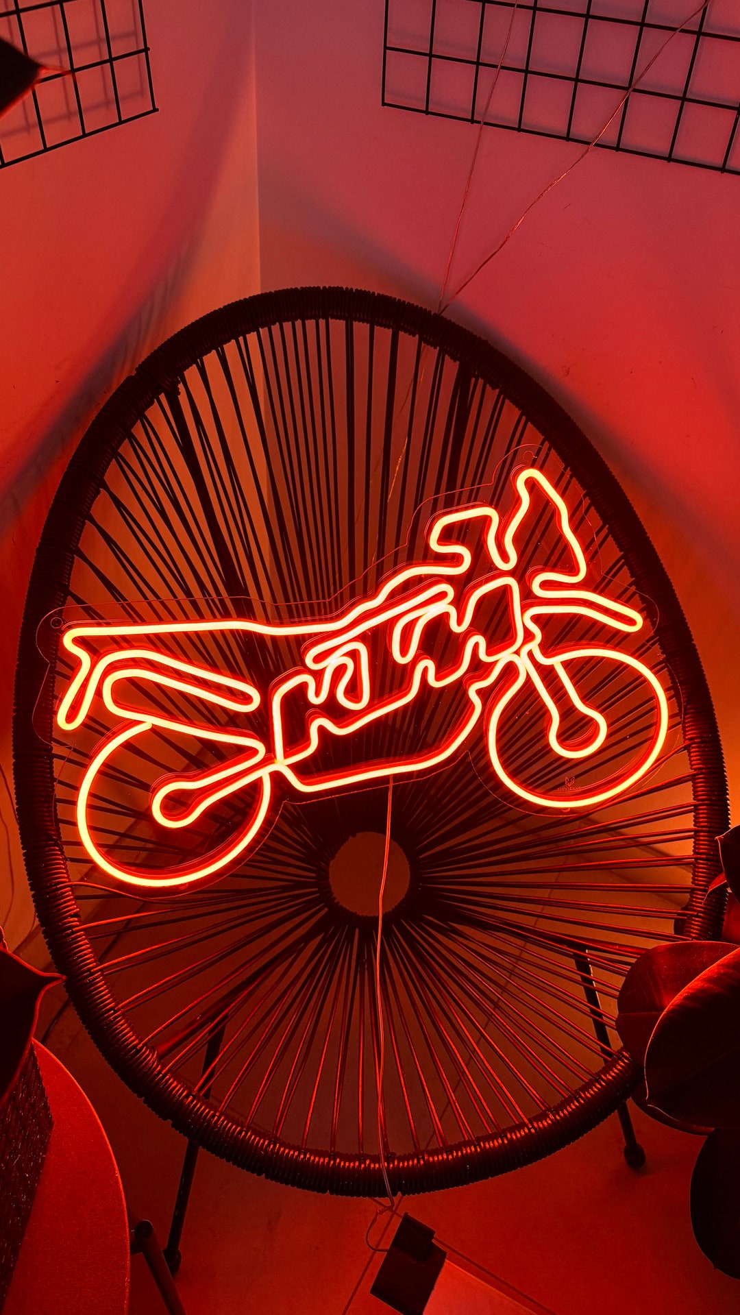 Motorcycle KTM LED Neon Sign | Motor Bike Neon Sign | Motorcycle Wall ...