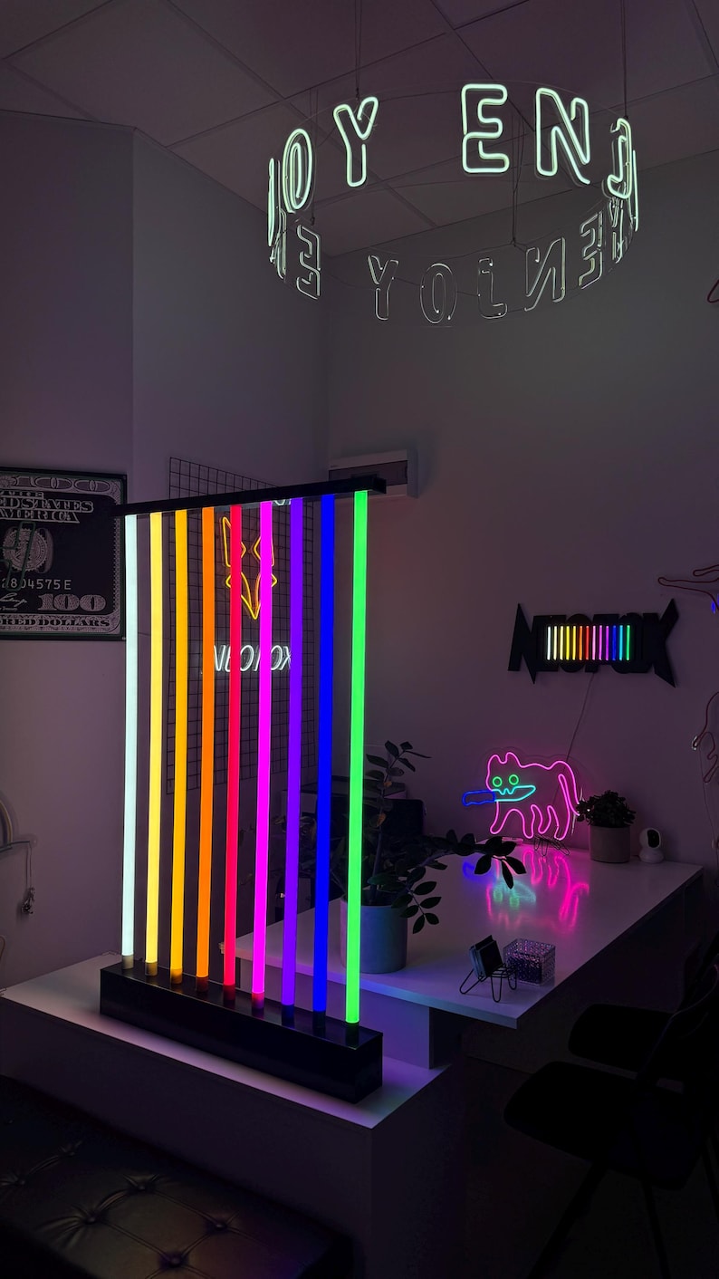One LED Light Stick | Home LED Decor | Neon Tube | Bedroom Decor Sign ...