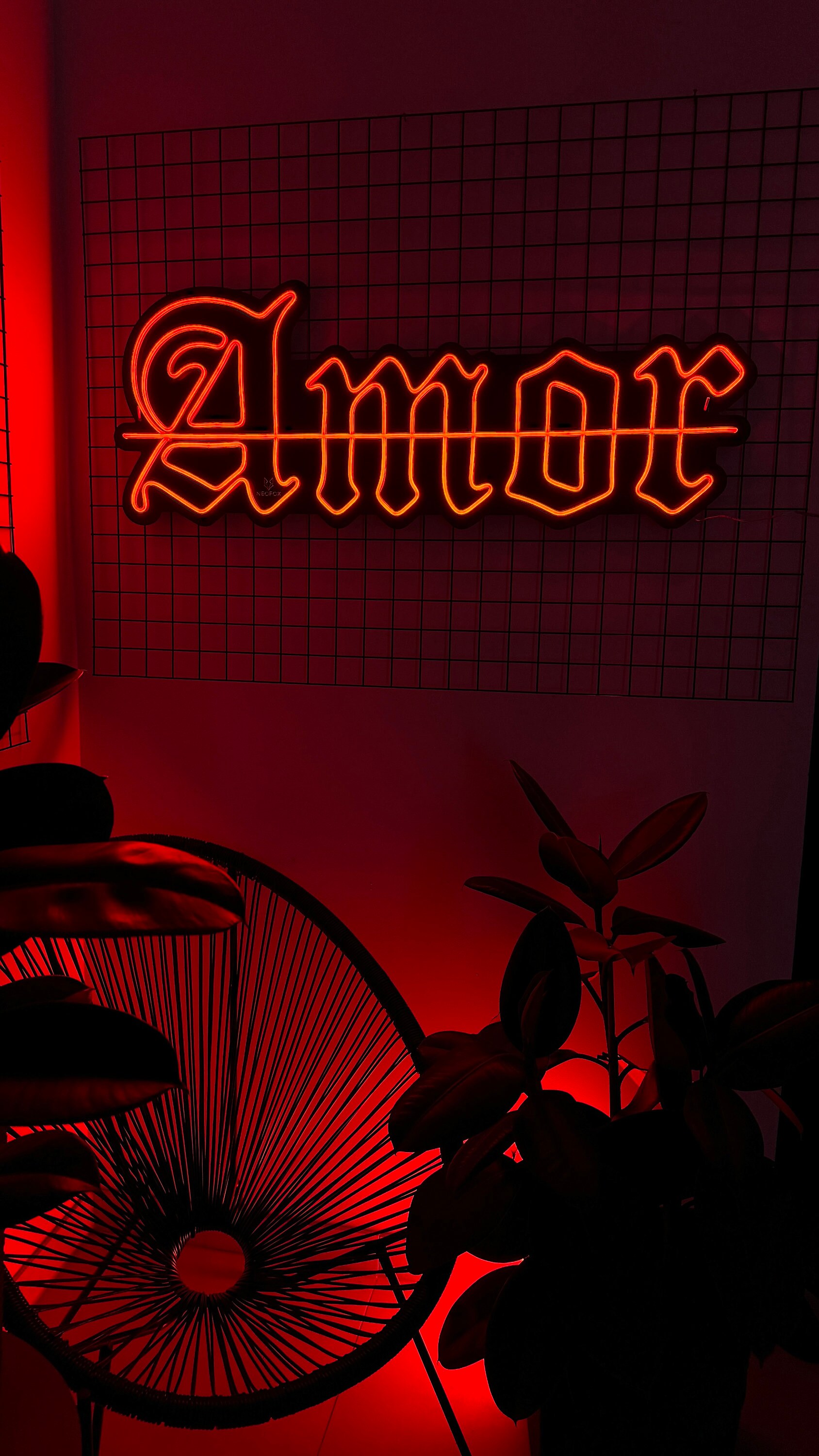 Amor Neon Sign | Night Lights Neon Signs Amor | Love Decoration ...