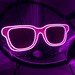 Eyewear Neon Sign | Eyeglasses LED Neon Sign | Optical Neon Sign Decor ...