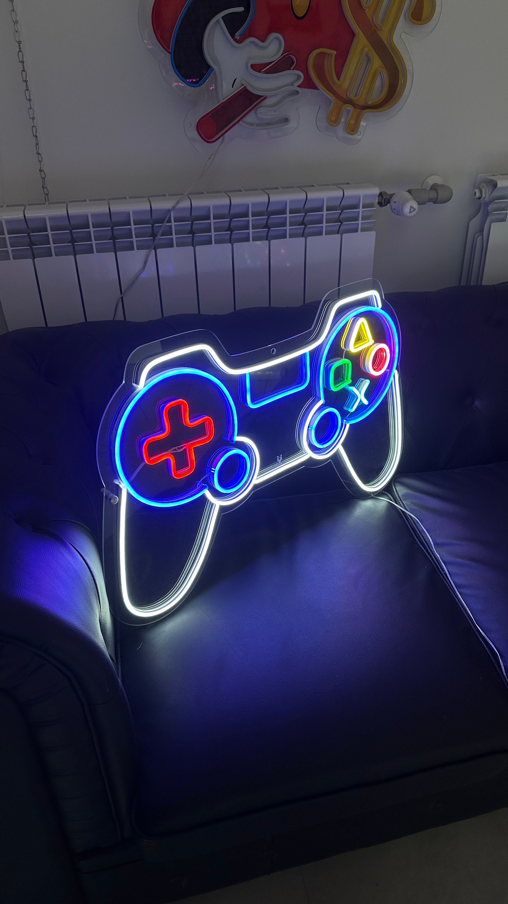 Joystick Neon Sign | Gamepad Neon Sign | Gamer Custom Neon Sign ...
