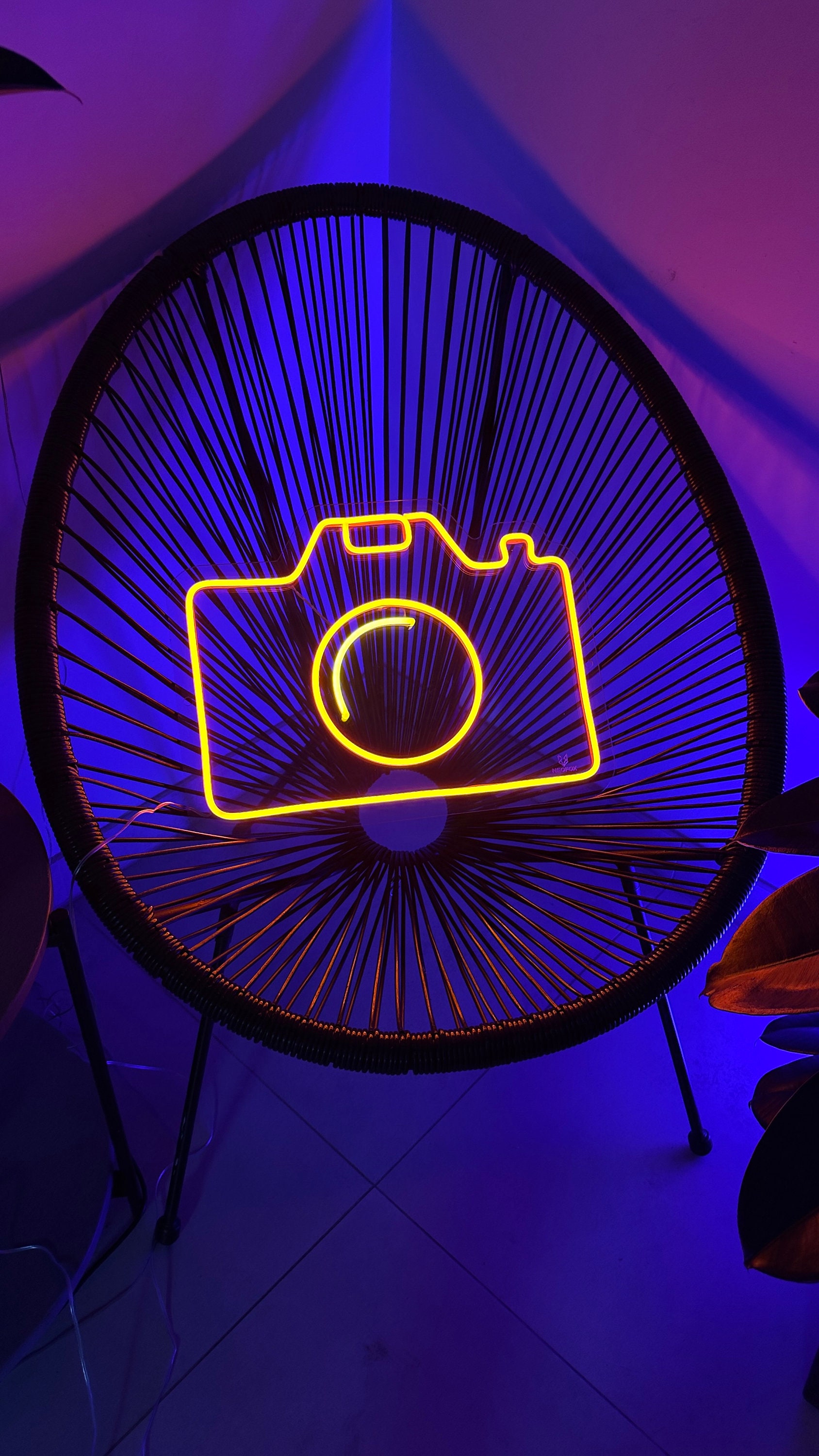Camera Neon Sign | Camera Led Sign | Led Light Bedroom Home Wall Decor ...