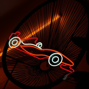 Bolide LED Neon Sign | Car Neon Sign | Custom Car Neon Signs | Garage ...