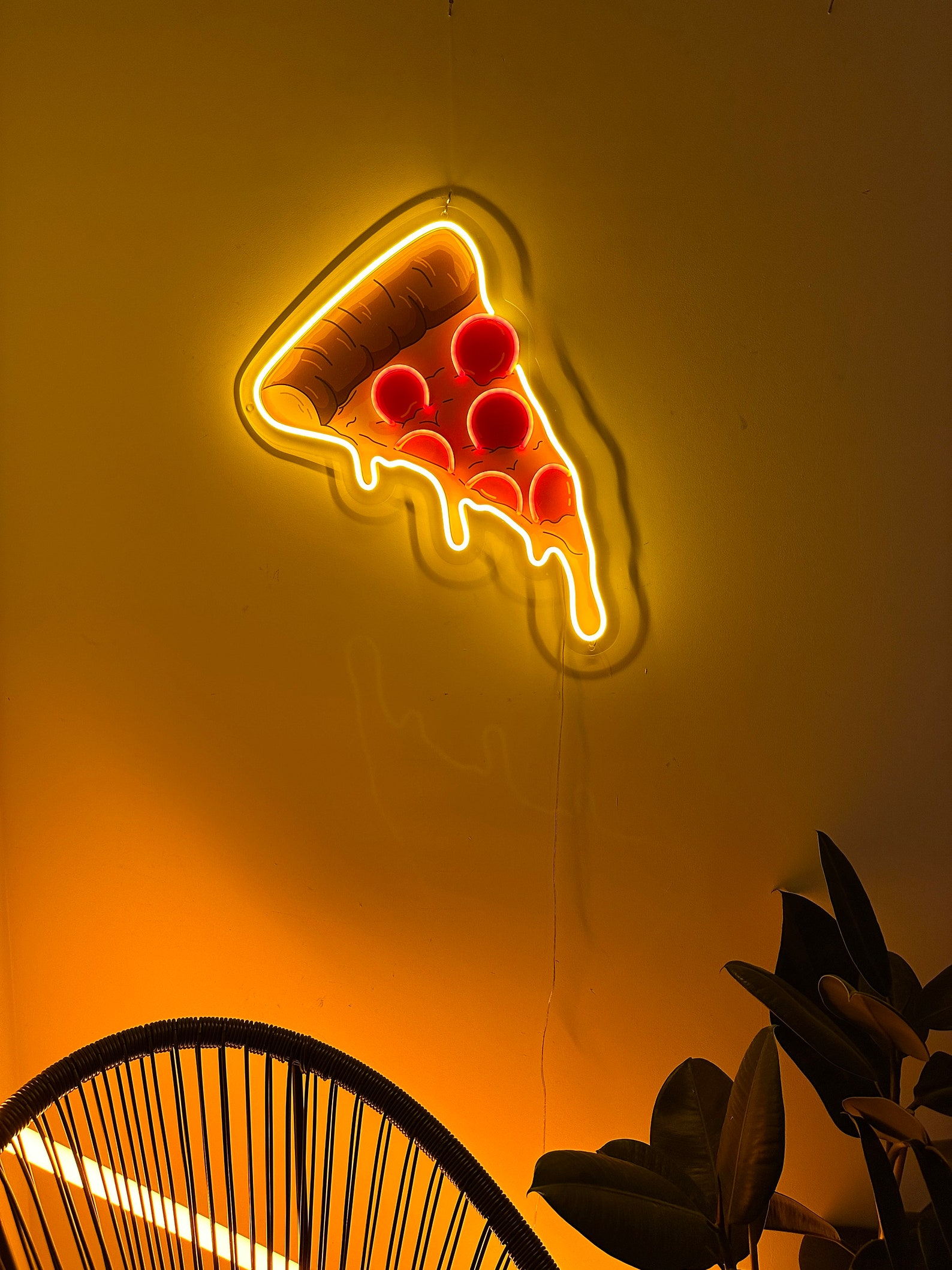 Pizza Neon Sign | Pizza Slice Led Sign | Pizza Restaurant Decor | Led ...