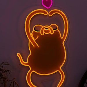 Characters From the Cartoons | Dog From the Cartoons Neon| Led Neon ...