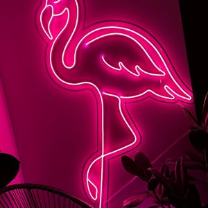 Flamingo Neon Signs | Led Neon Lamp | Custom Animal Neon Sign ...