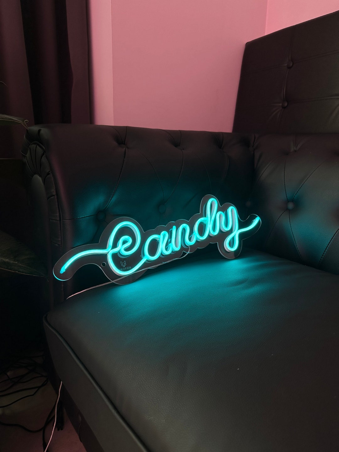 Candy Neon Sign | Decor Candy Kids Room | Custom Candy Shop LED | Neon ...