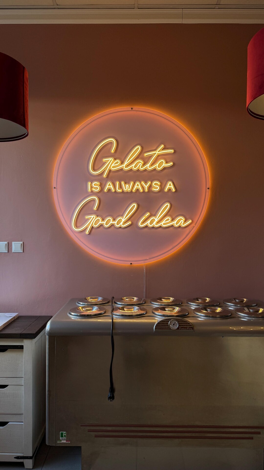 Gelato Neon Sign | Coffee Bar Decor | Ice Cream Sign | Dessert Shop ...