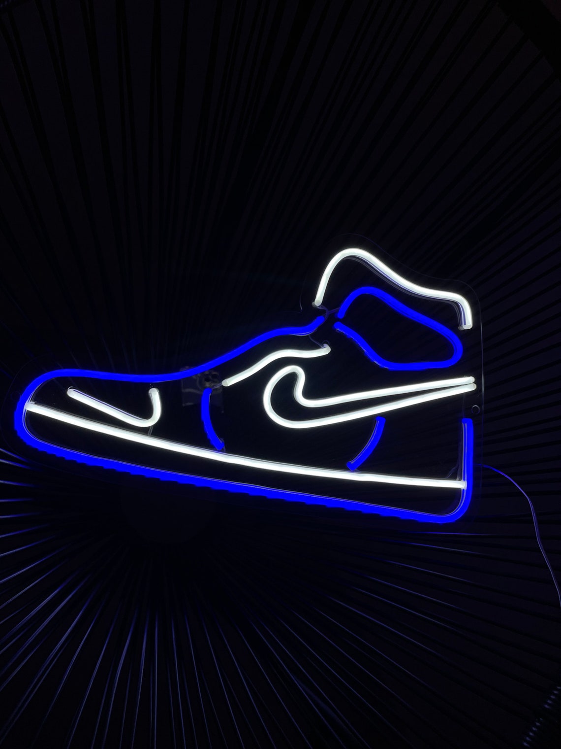 Air Jordan LED Neon Sign | Jordan Neon Art | Sneaker Neon Sign | Shoe ...