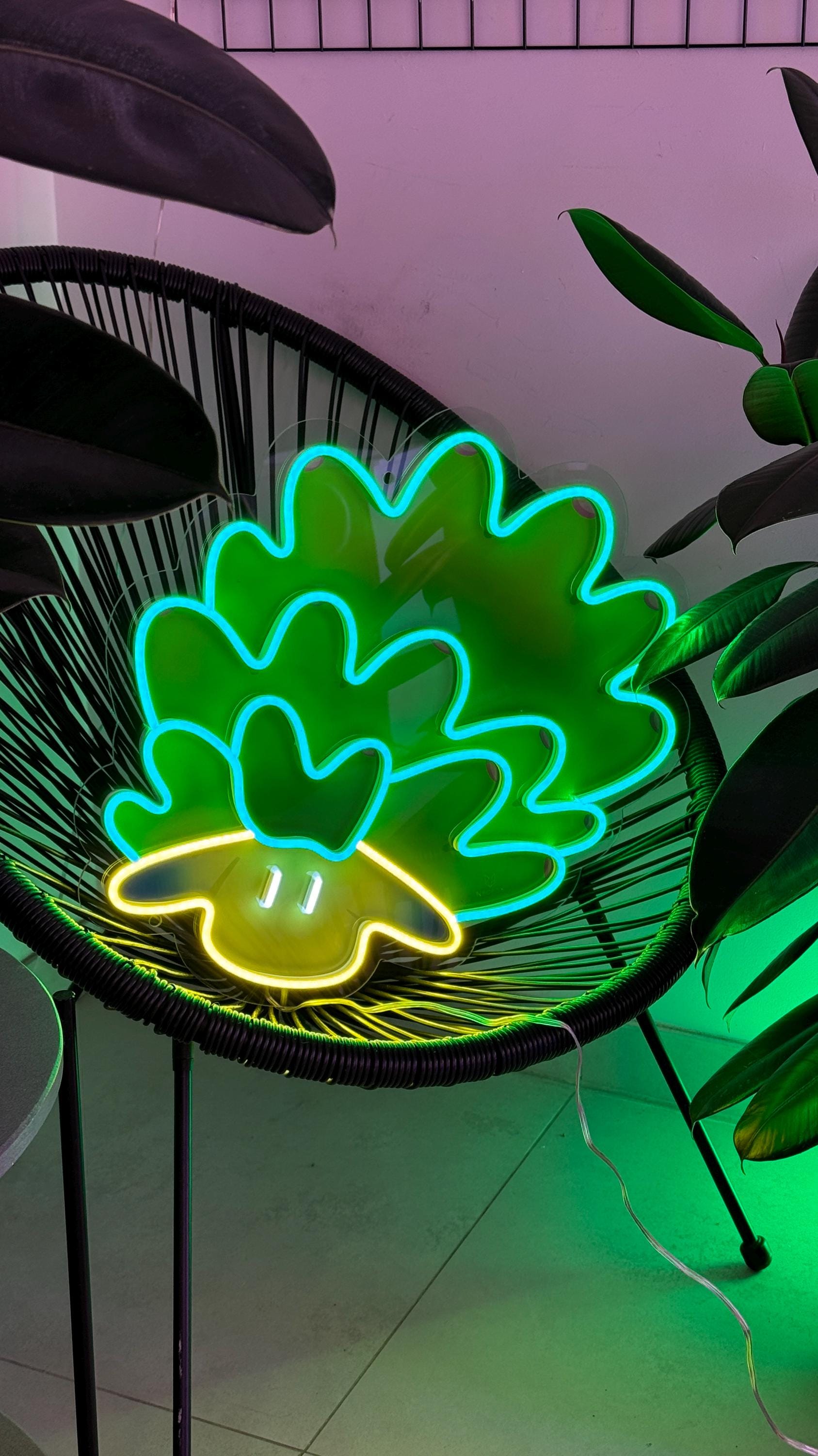 Snail Artwork Neon Sign | Cute Slug Led Sign | Led Neon Sign Animal ...