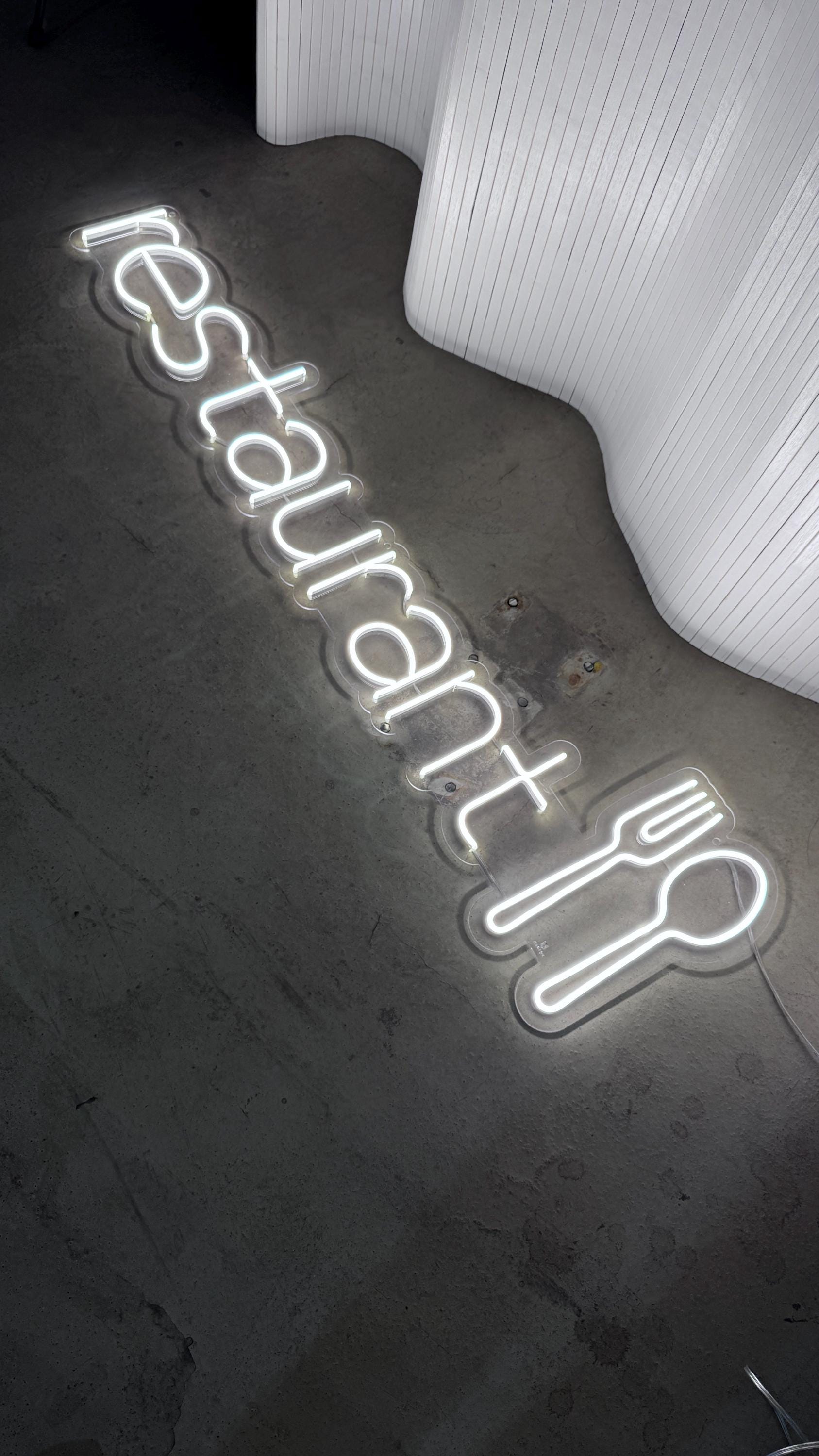 Neon Restaurant Sign | Custom Neon Sign for Restaurant | LED Restaurant ...