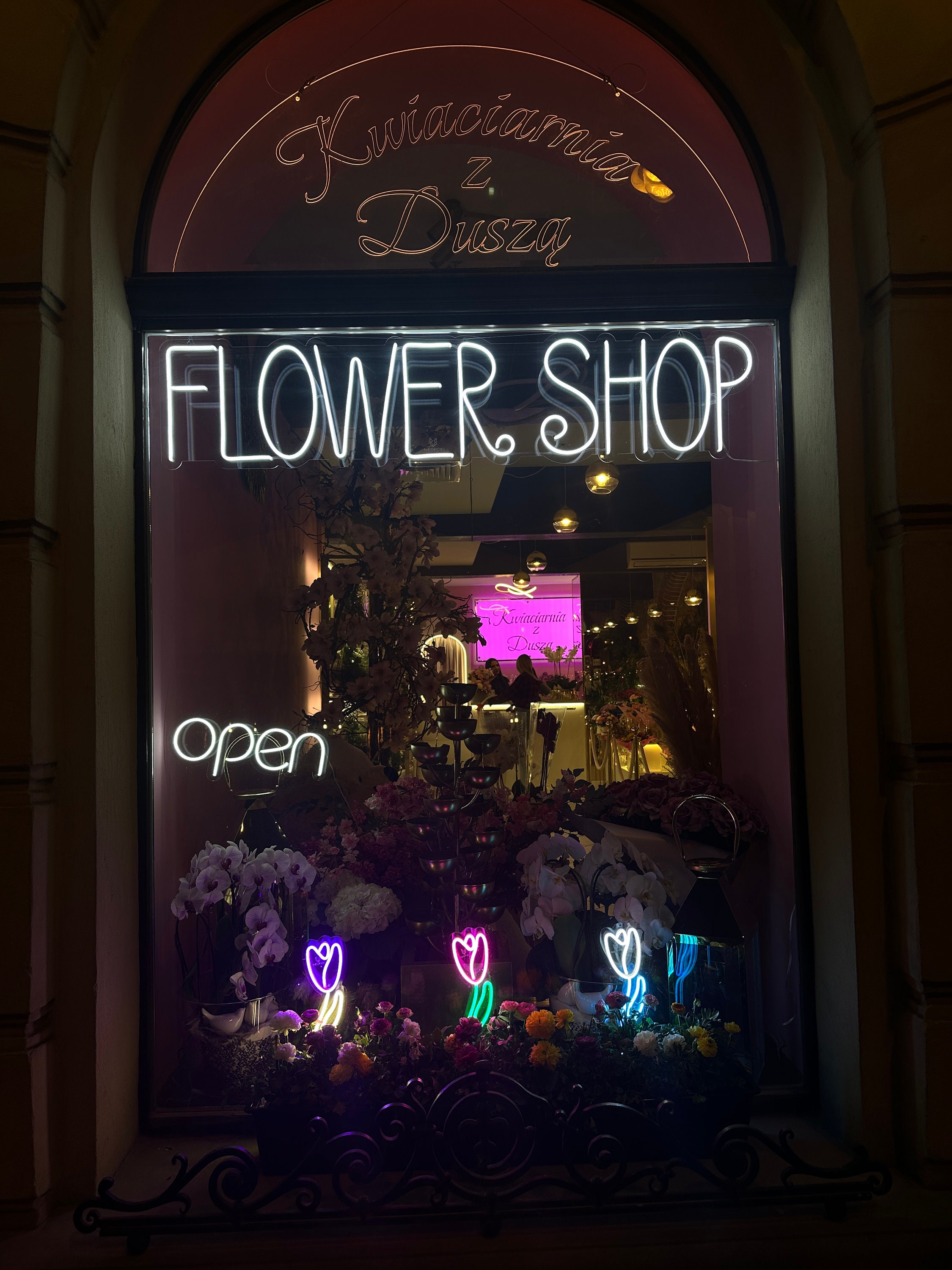 Custom Flower Shop Neon Light | Flower Market Neon Sign | Flower Shop ...
