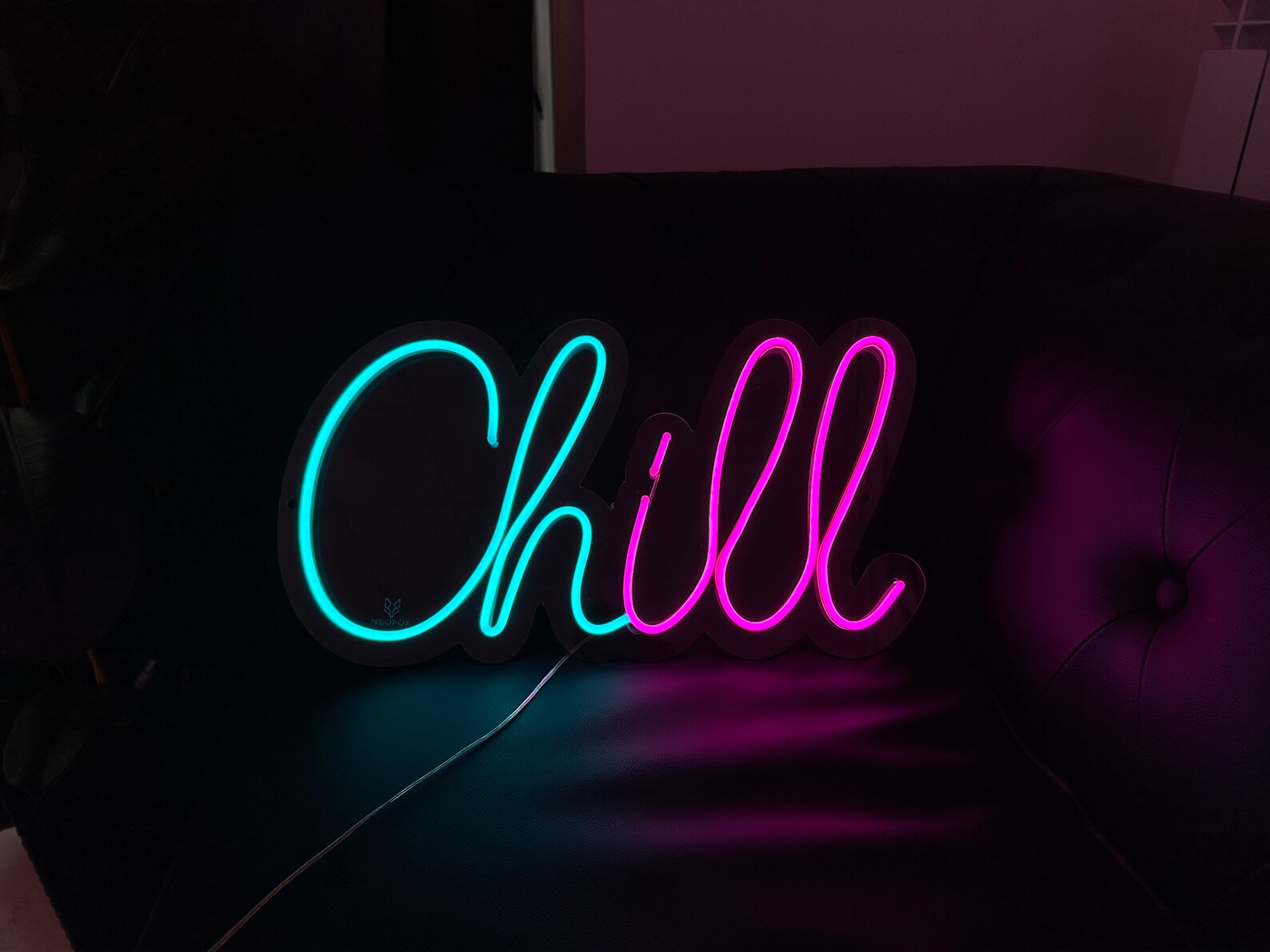 Neon Sign Chill | Night Lights Neon Signs Chill | Chill Room Decor ...